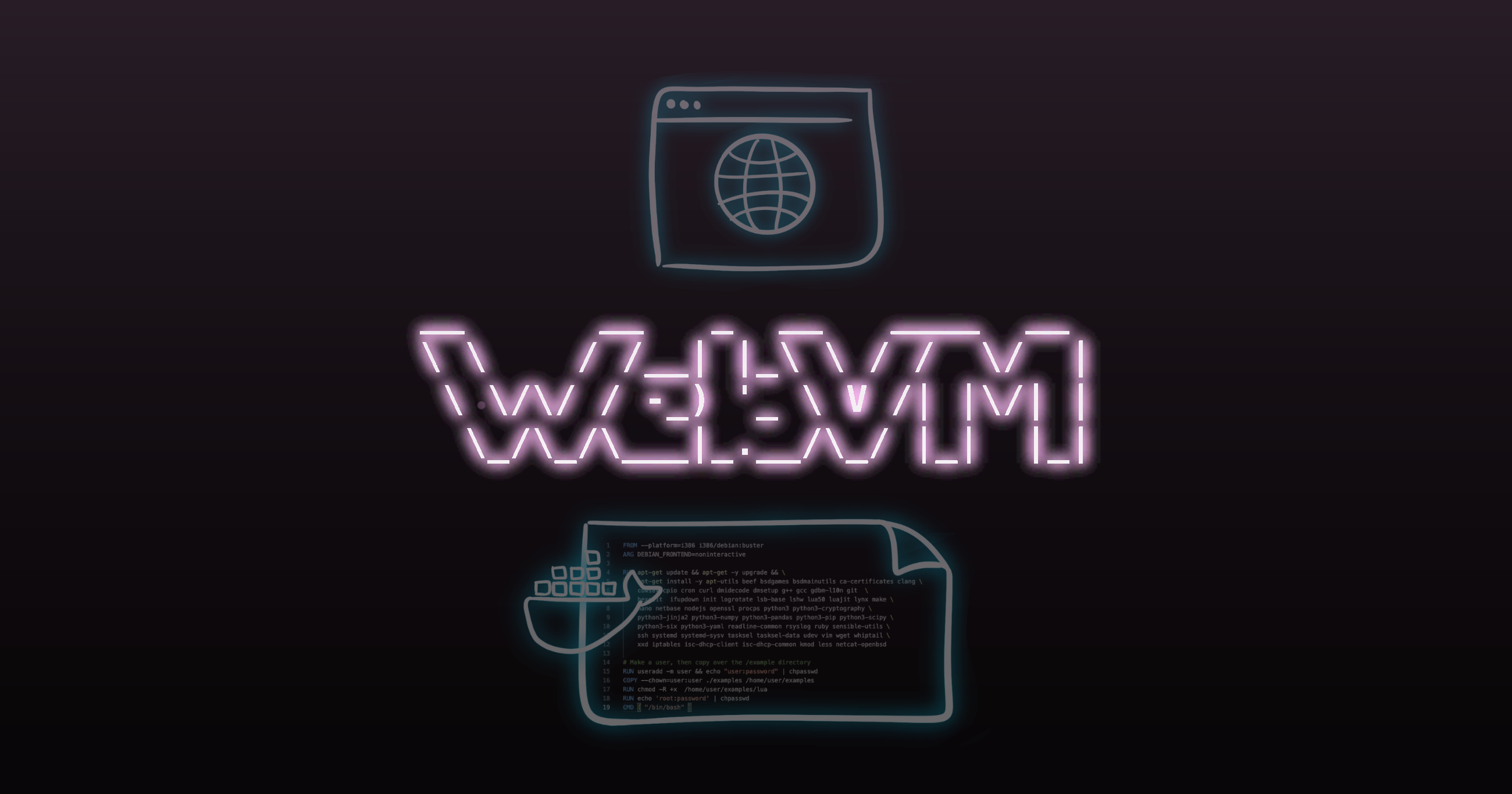 Miniwebvm Your Own Linux Box From Dockerfile Virtualized In The 0332